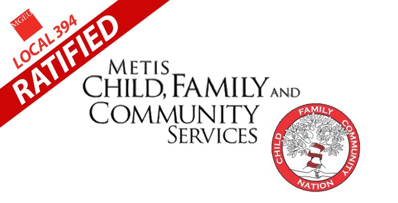 Metis CFS ratifies new agreement | MGEU - Manitoba Government and ...