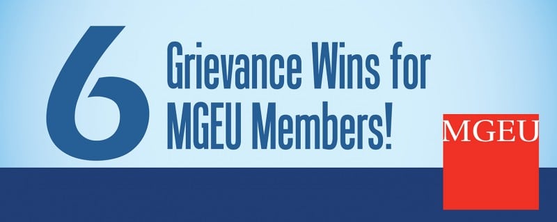 Six grievance wins for MGEU members | MGEU - Manitoba Government and ...
